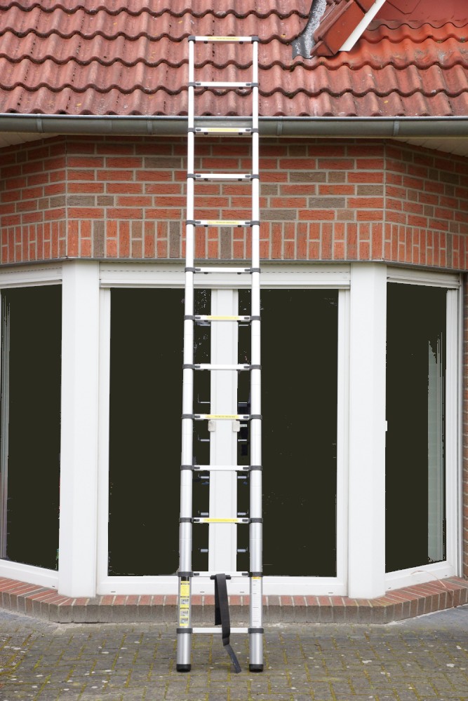 Teleskopleiter Test 2021 - Ausziehleitern in verschiedenen Größen